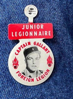 Scarce 1955 Junior Legionnaire Captain Gallant Foreign Legion 1 1 /4 ...
