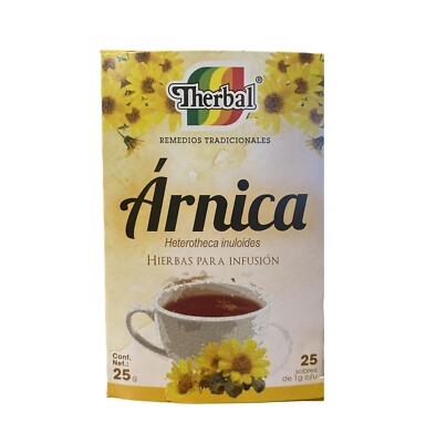 ARNICA TEA TE DE ARNICA Infusion HERBS 25 bags 0.3 oz each Therbal | eBay