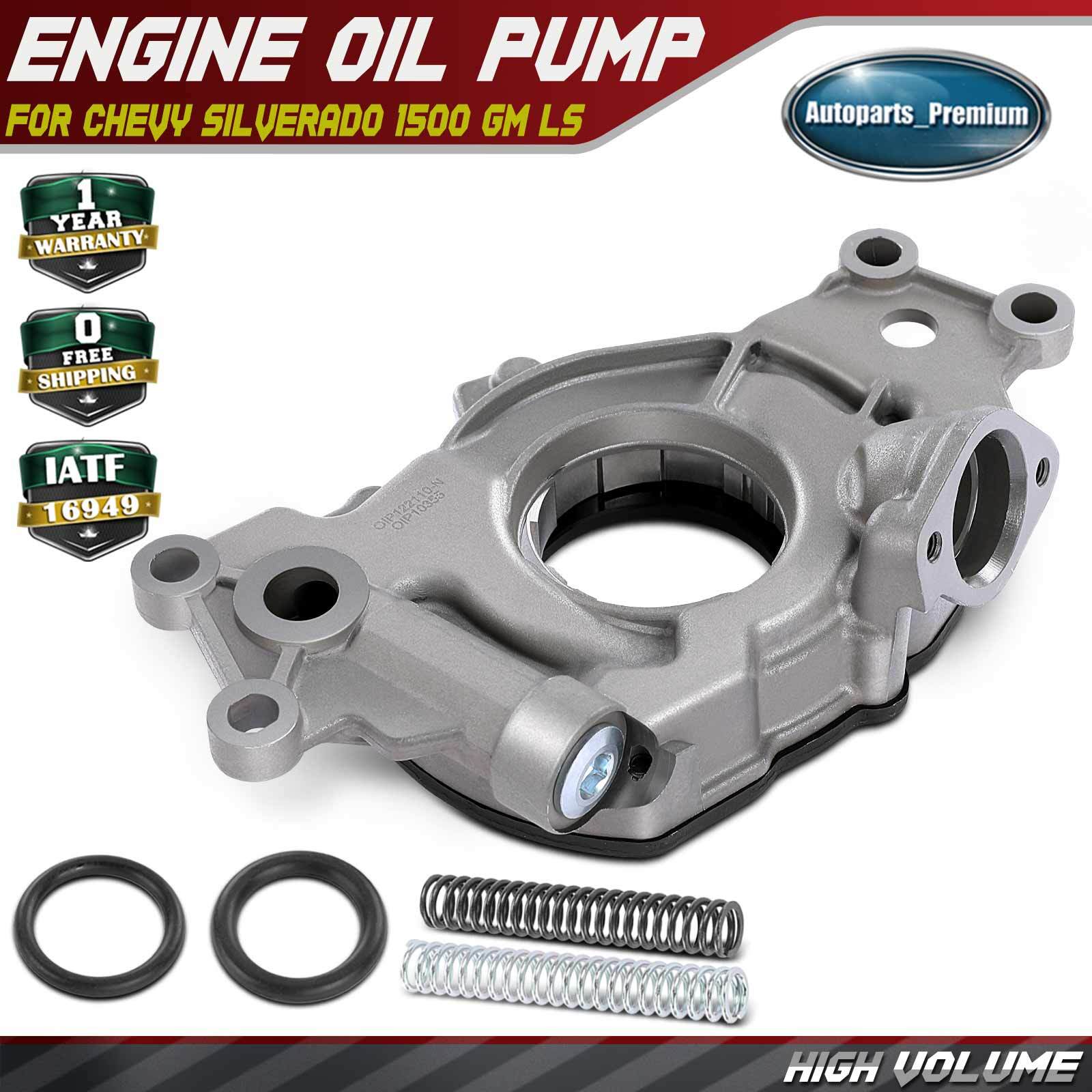 High Volume Performance Oil Pump for Chevy Silverado 1500 GM LS 5.3L 6 ...