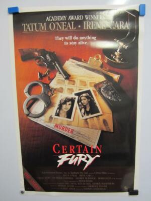 CERTAIN FURY Tatum O'Neal Irene Cara Original Vintage Home Video Movie ...