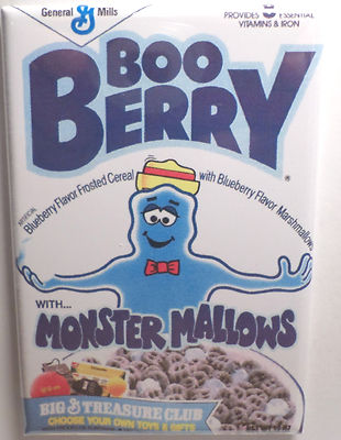 Boo Berry Vintage Cereal Box 2"x3" Fridge or Locker MAGNET Version 3 | eBay