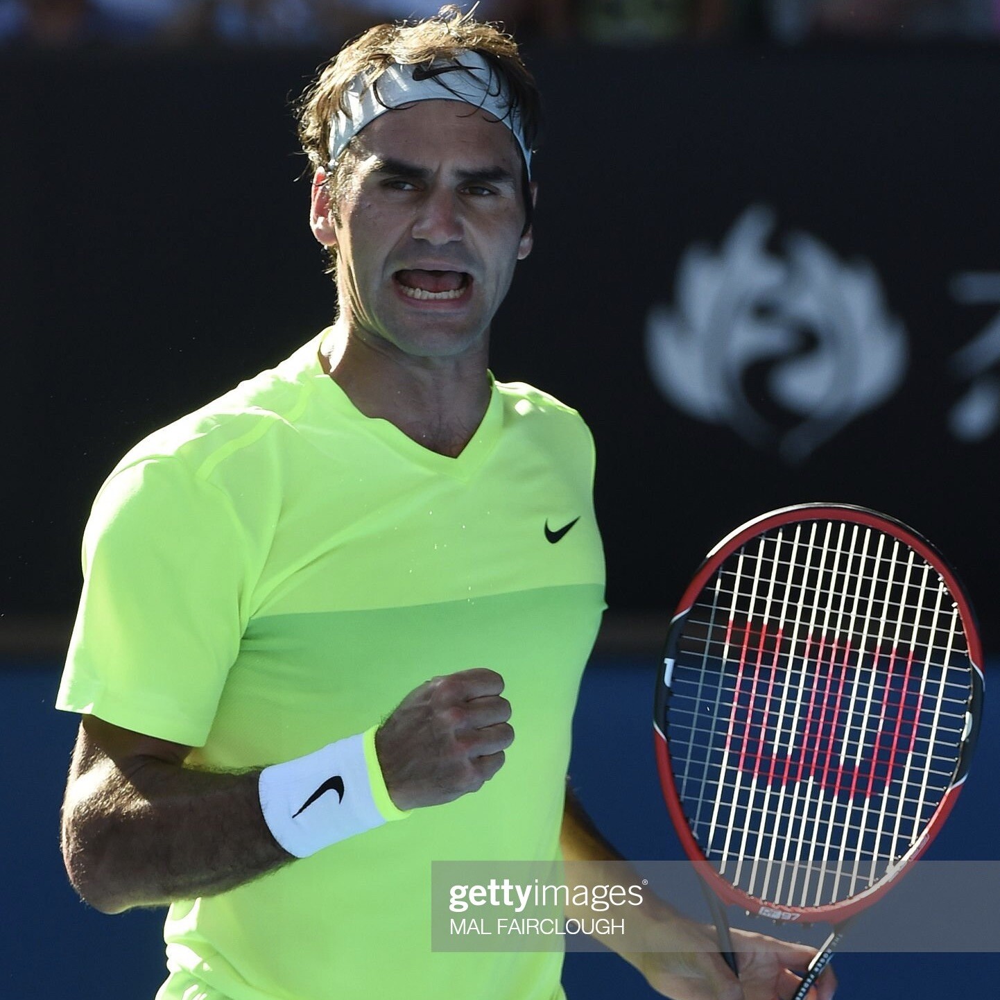 Nike Roger Federer RF 2015 Australian Open Crew Tenni… - Gem