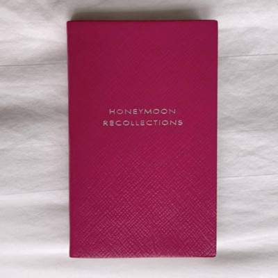 Smythson Honeymoon Recollections journal notebook | eBay