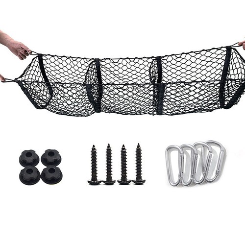 Storage Net Pocket Car Trunk Net Bag Rear Cargo Net Storage Organizer ...
