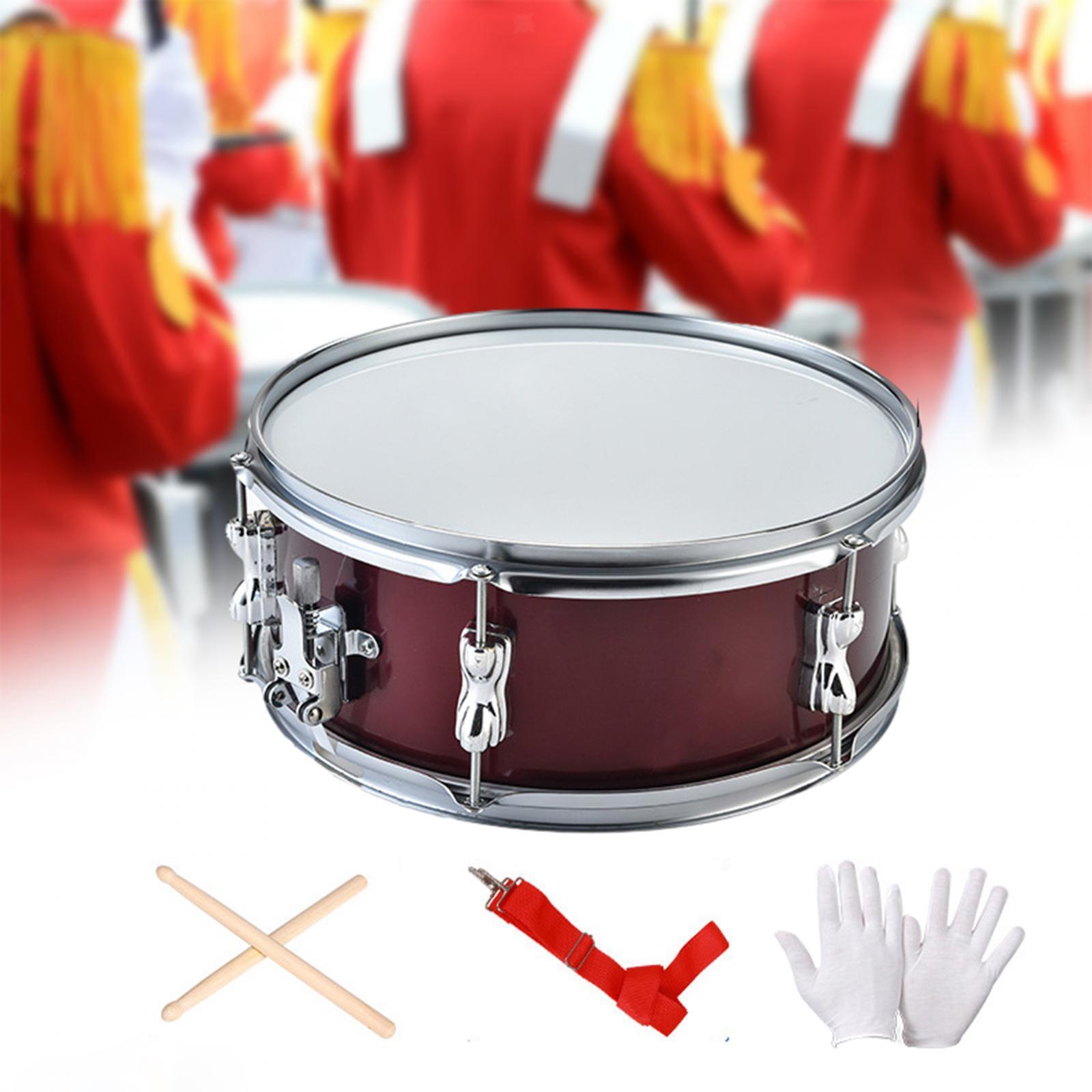 13" Snare Drum Professional Musical Instruments for Beginners Teens ...