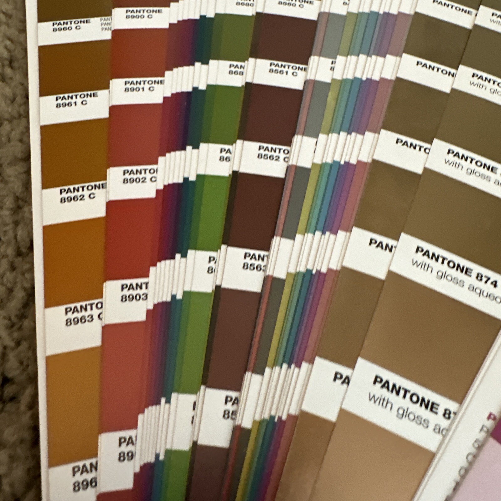Pantone Metallics Coated Color Guide Book | eBay