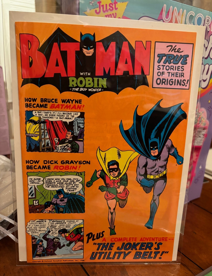 Rare Batman Golden Records Set Complete with Record, Comic, Ring ...