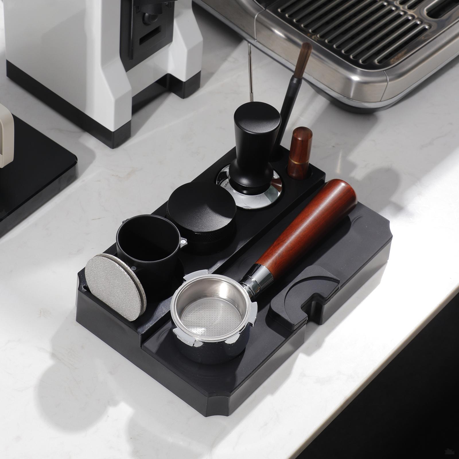 Espresso Tamping Station Barista Gift Durable Coffee Tamper Stand and ...