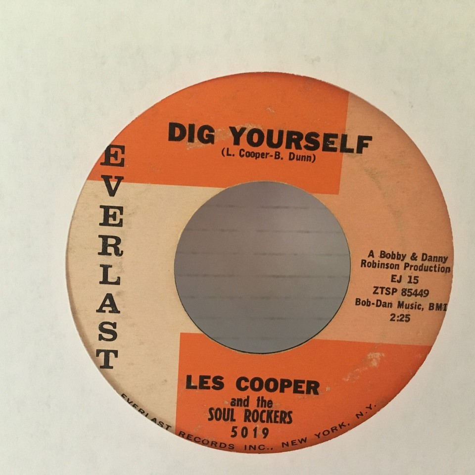 LES COOPER & THESOUL ROCKERS 45 SINGLE , DIG YOURSELF /WIGGLE WOOBLE | eBay