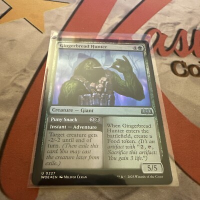 MTG Gingerbread Hunter Foil - Wilds of Eldraine (WOE) M/NM | eBay