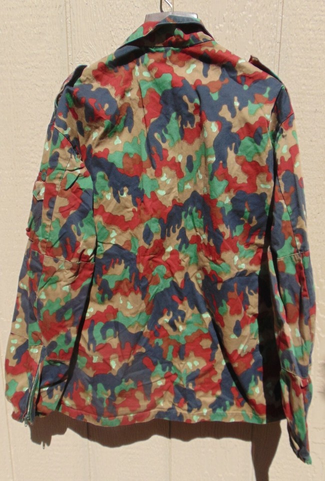 Swiss Alpenflage M83 Camo Lightweight Combat Jacket Size L & XL,Ex.cd ...