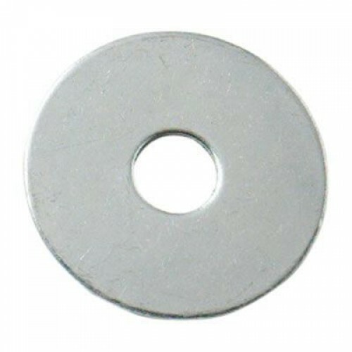 M10 10mm MUDGUARD / PENNY / REPAIR WASHERS FLAT WIDE LARGE WASHER ZINC ...
