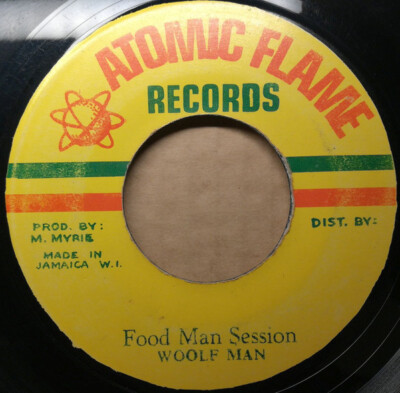 Woolf Man - Food Man Session (7", Single) (Very Good Plus (VG+ ...