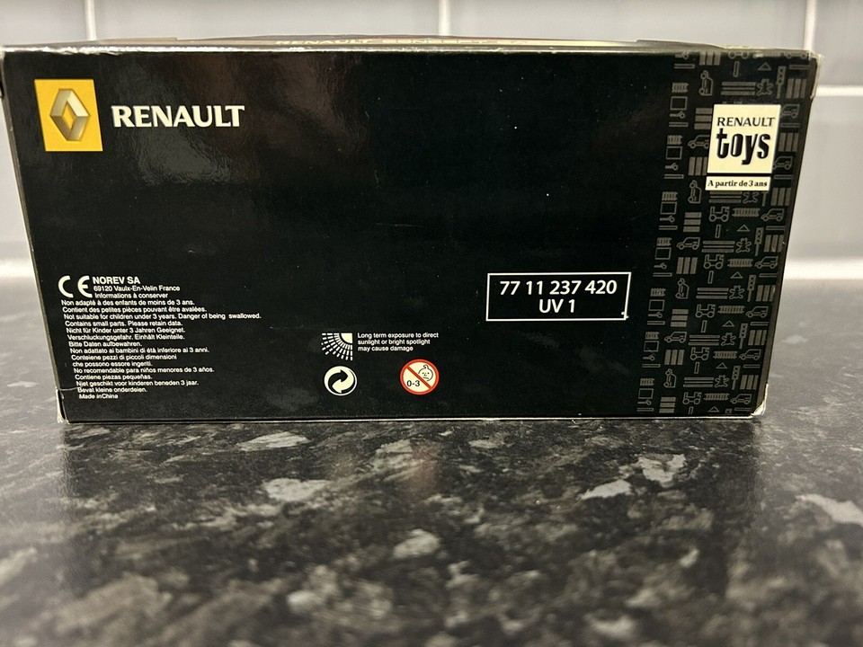 Norev Renault Toys Concept Car Set Fluence/Wind/Be Boo 1:64 Scale ...