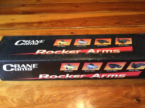 Crane Cams Rocker Arm Set, SBC, 1.5 Ratio, 3/8" Stud, Chevrolet Small ...