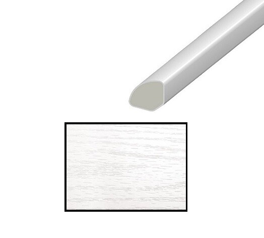 uPVC Quadrant Plastic Finishing Trim - Window / Tile Beading - 13mm x ...