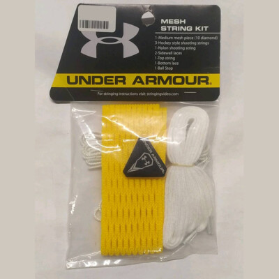 Under Armour Mesh String Kit - Yellow | eBay