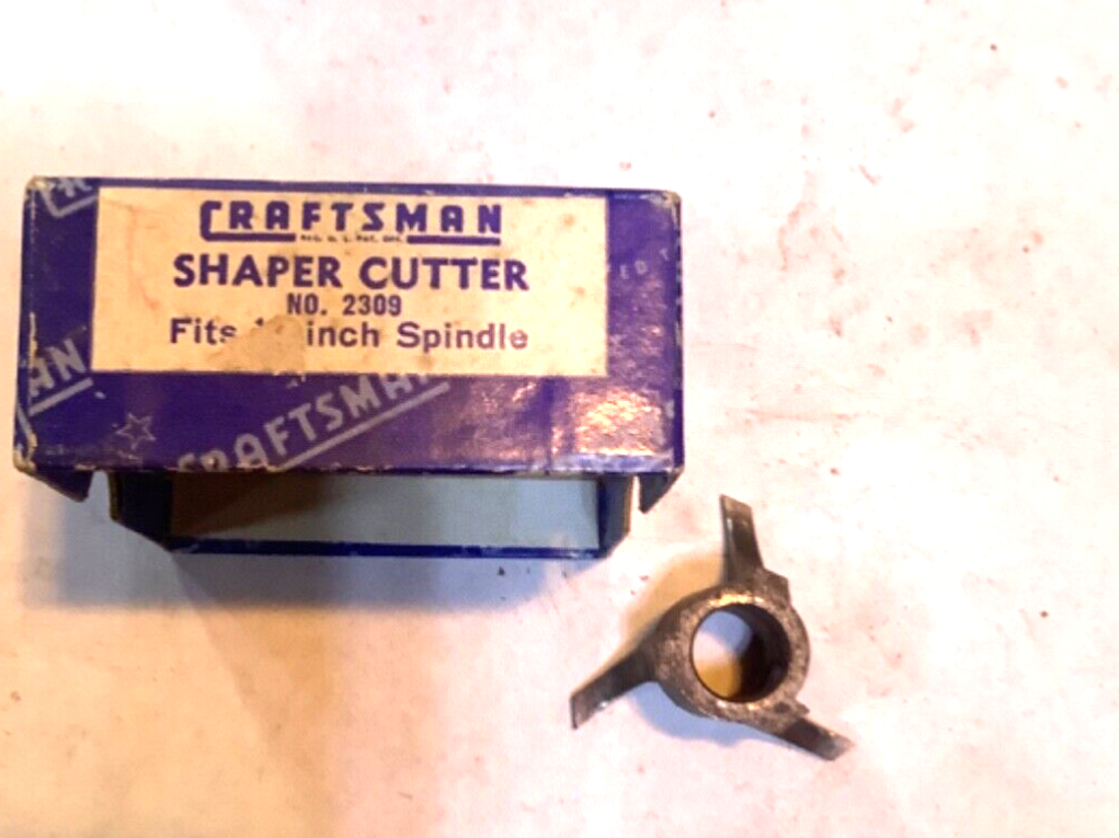 Craftsman shaper cutter no.2309 for 1/2" spindle | eBay