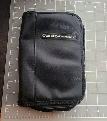 Nintendo Gameboy Advance SP Carrying Case Vintage Faux Leather Retro ...
