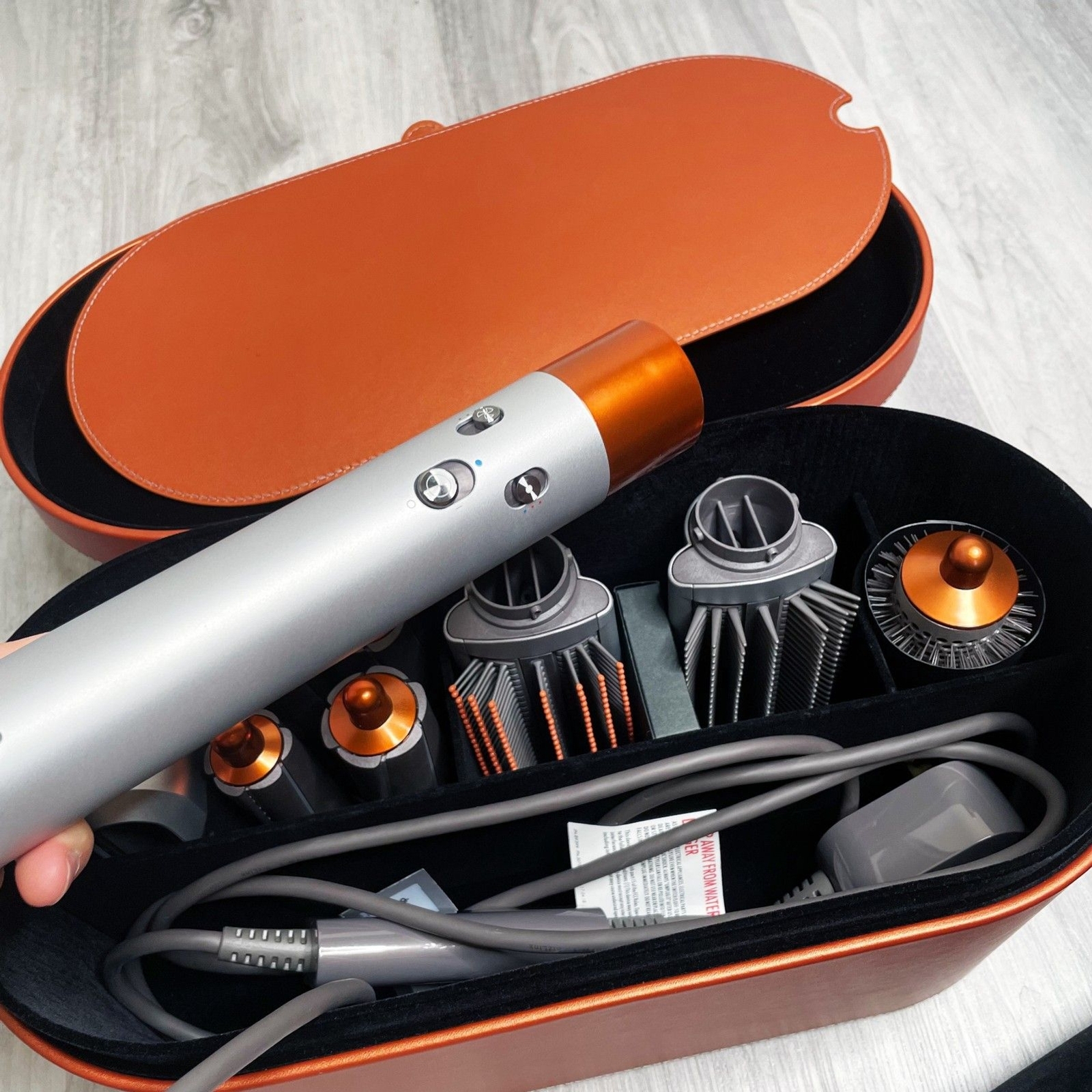 Dyson Silver Copper Airwrap Set | eBay