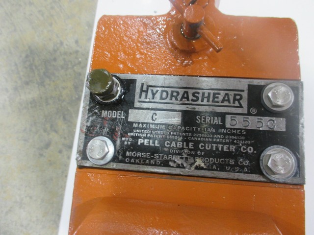 Pell Hydrashear 1-3/4 Wire Rope Cutter C-1750 for sale online | eBay