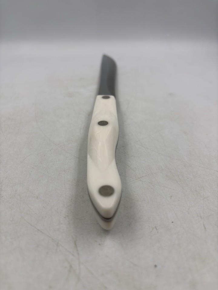 CUTCO Carver Knife 9" 1723 KJ Pearl White Handle Made In USA | eBay