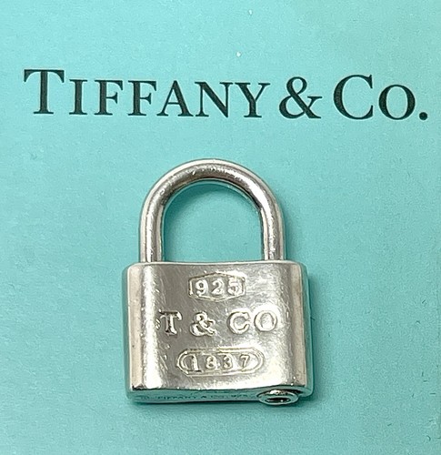 Tiffany & Co. 1837 Padlock Lock Charm Pendant Sterling Silver RARE C141 ...