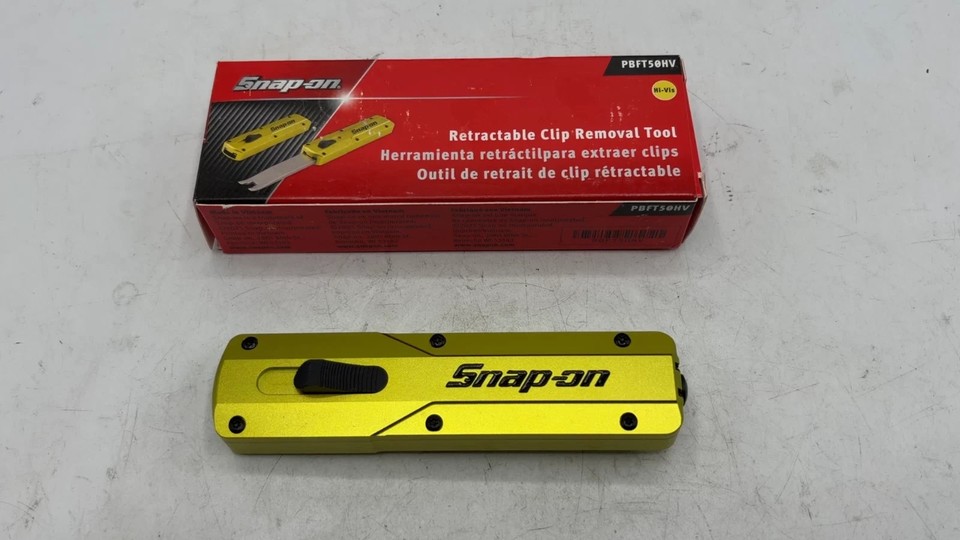 SNAP ON TOOLS USA HI VIZ OTF Out The Front Retractable Clip Removal ...
