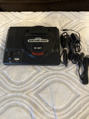 Sega Genesis System 16-Bit Model 1601 - Console, power cord | eBay