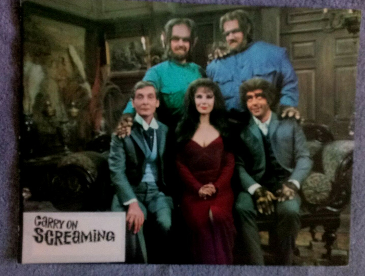 Carry On Screaming British Lobby Card Fenella Fielding HORROR Kenneth ...
