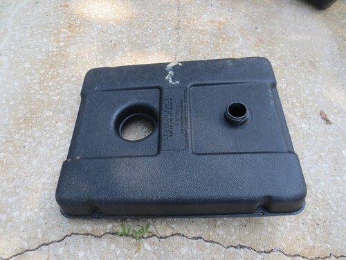 5 gallon plastic generator fuel tank Coleman Powermate Troy bilt black ...