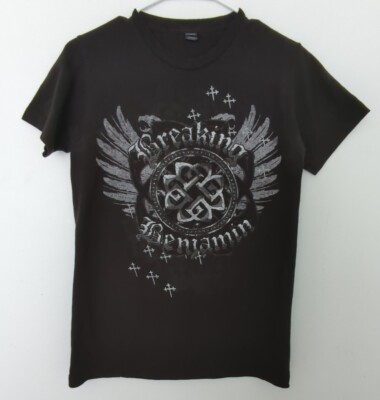 Breaking Benjamin Tour 2015 Black T-Shirt Size S Small Double-Sided ...