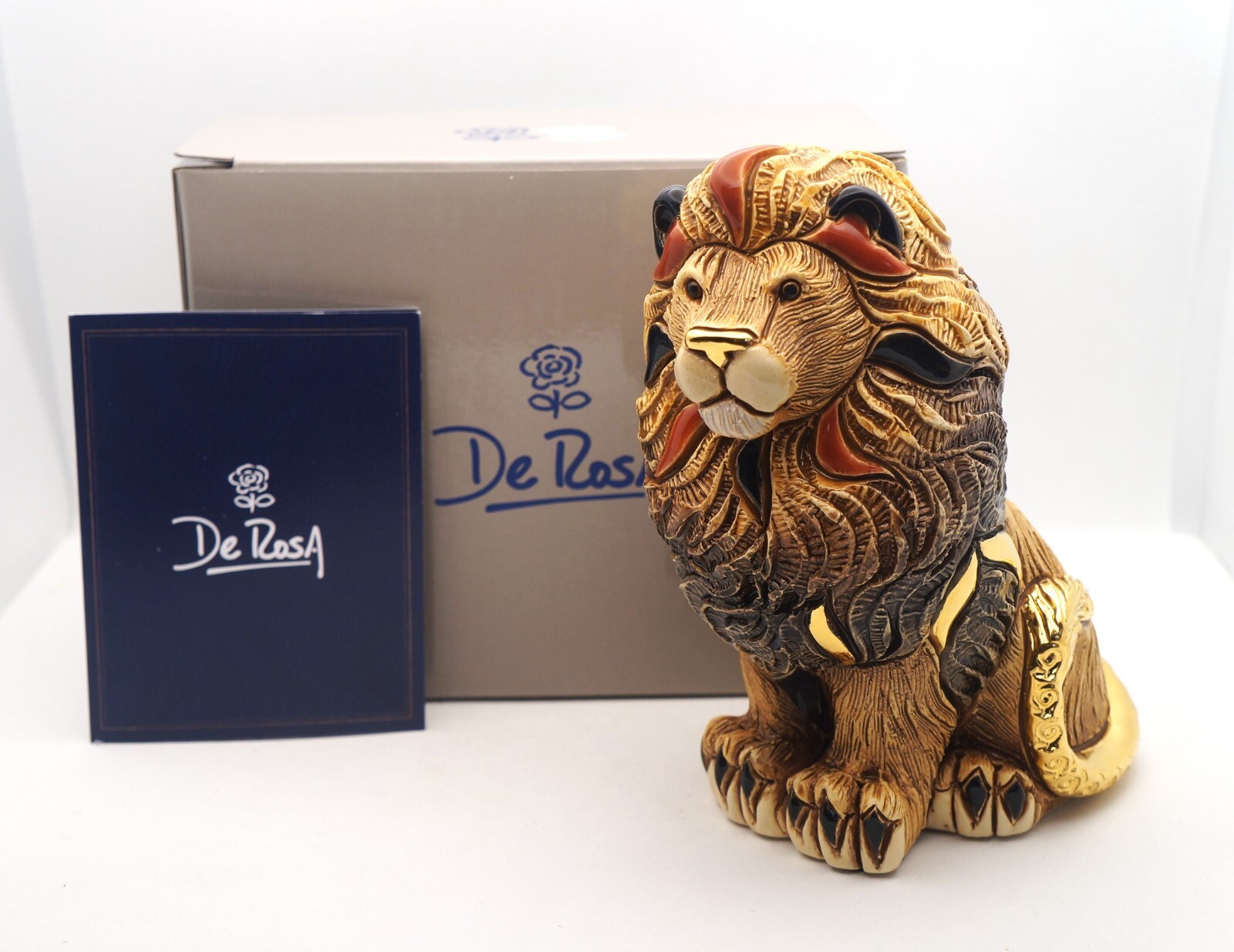 New De Rosa Rinconada Figurine Lion King of the Jungle Big Cat Animal ...