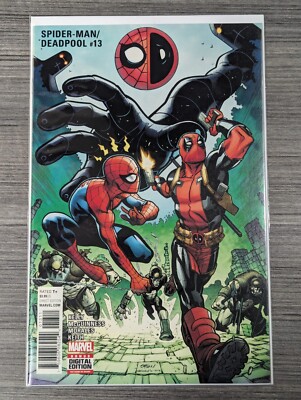 Spider-Man/Deadpool #13 Ed McGuinness Cover Joe Kelly 2017 Marvel ...