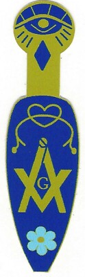 Masonic Blue Slipper Decal | eBay
