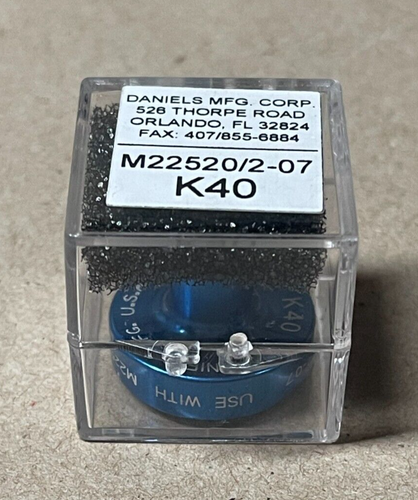 Daniels DMC K40 Positioner (M22520/2-07) | eBay