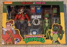 Teenage Mutant Ninja Turtles NECA Mona Lisa and Dirk Savage (Cartoon)