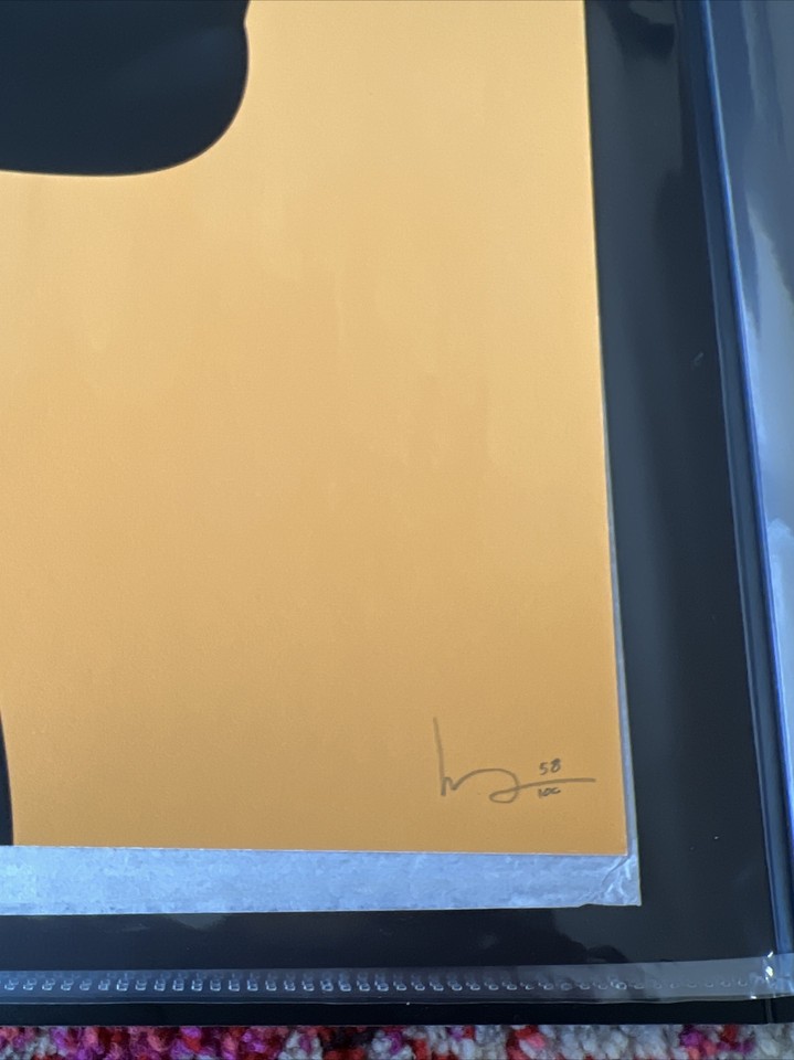 Black Panther By Mike Mitchell Mondo Print Avengers Marvel Comic Signed ...