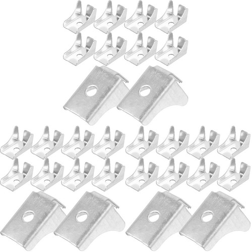 3 PCS Metal Shelf Supports Shelving Brackets Clips for File Cabinet ...