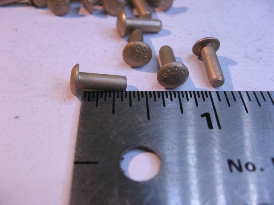 MS20470AD4-6 Aluminum Rivet 3/8 Inch 1/8 dia - NOS Qty 100 | eBay