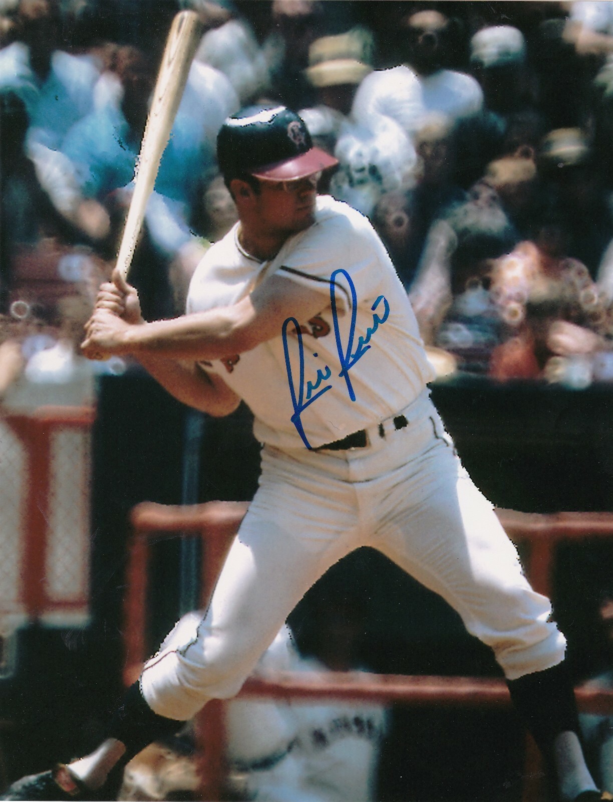 RICK REICHARDT CALIFORNIA ANGELS ACTION SIGNED 8x10 | eBay