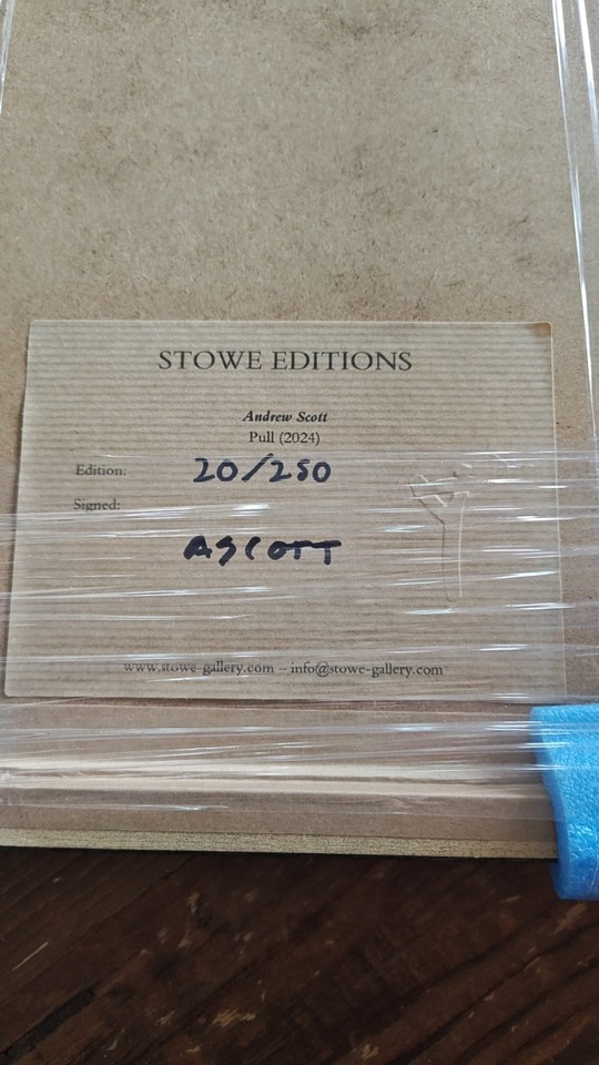 Stowe Editions, Artist Andrew Scott (Pull Art) limited edition # 20/250 ...