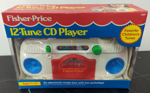 Vintage 1992 Fisher Musical 12-tune CD Player Boom-box Radio 2087 for ...