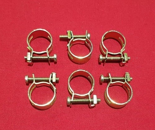 FORD XA XB FALCON 5/8 INCH UTILUX STYLE HEATER HOSE CLAMP SET FITS XW ...