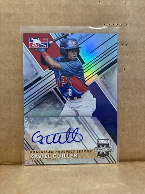 Xaviel Guillen 2019 Panini Elite Extra Edition Auto #203 | eBay
