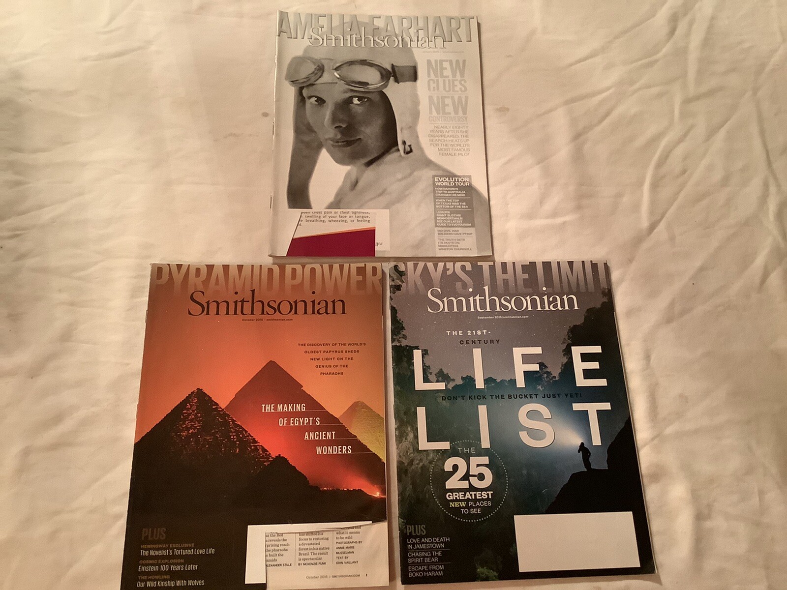 Lot 34 SMITHSONIAN Magazines 2004-13-14-15-16-17-18-19-20 GENIUS / MAYA ...