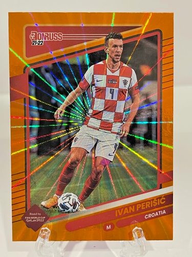 2021-22 Panini Donruss Road to Qatar Holo Orange Laser Ivan Perisic #44 ...
