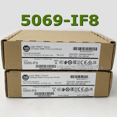 New Factory Sealed AB 5069-IF8 /A Compact 5000 Analog Input Module ...