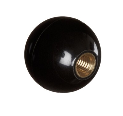 DimcoGray 1-113-031 Phenolic 1" Dia Sphere 1/4"-20 Threaded Insert Ball ...