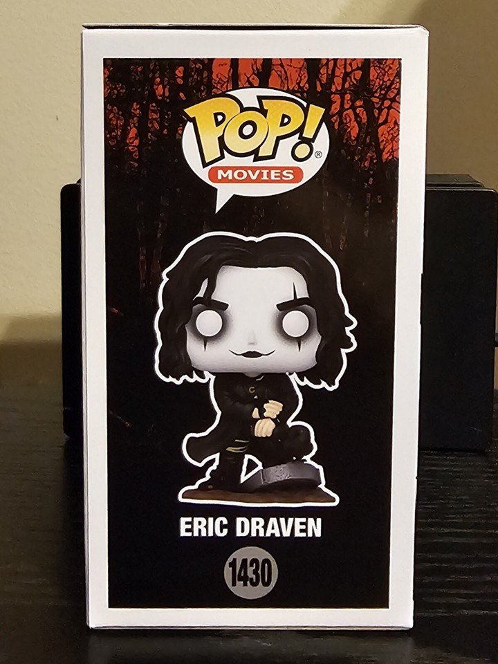 The Crow - Eric Draven #1428 Funko Pop BRAND NEW IN BOX FREE SOFT ...